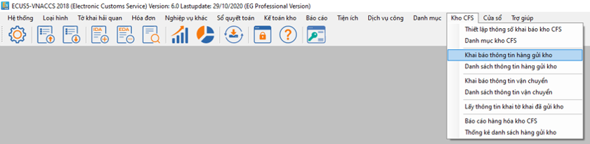 HƯỚNG DẪN KHAI HẢI QUAN TẠI CẢNG BIỂN TỔNG HỢP BÌNH DƯƠNG, KHO CFS TBS ...