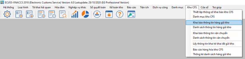 HƯỚNG DẪN KHAI HẢI QUAN TẠI CẢNG BIỂN TỔNG HỢP BÌNH DƯƠNG, KHO CFS TBS ...