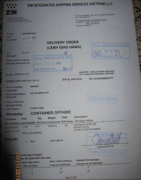 QUY TRÌNH LẤY LỆNH GIAO HÀNG (DELIVERY ORDER – D/O) – CỔNG THÔNG TIN ...